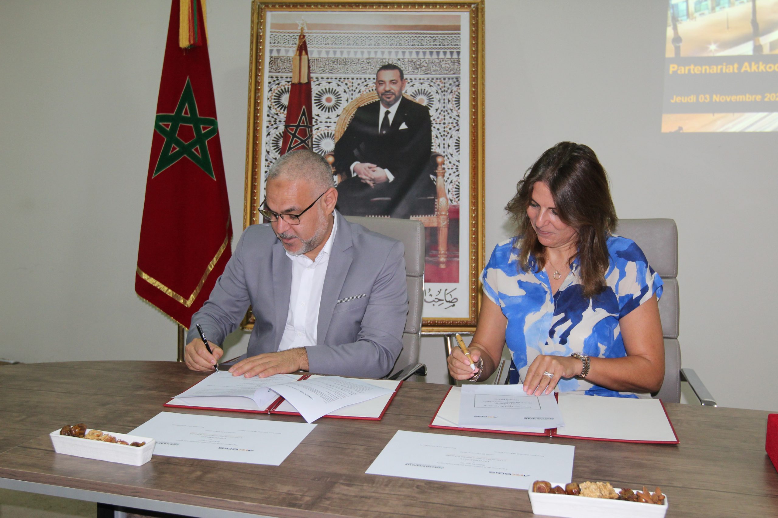 Signature de la convention de partenariat avec Akkodis - Universiapolis